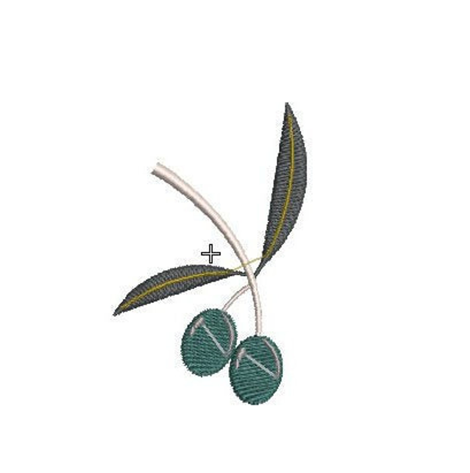 Olive Branch Machine Embroidery Design in Multiple Formats - Etsy