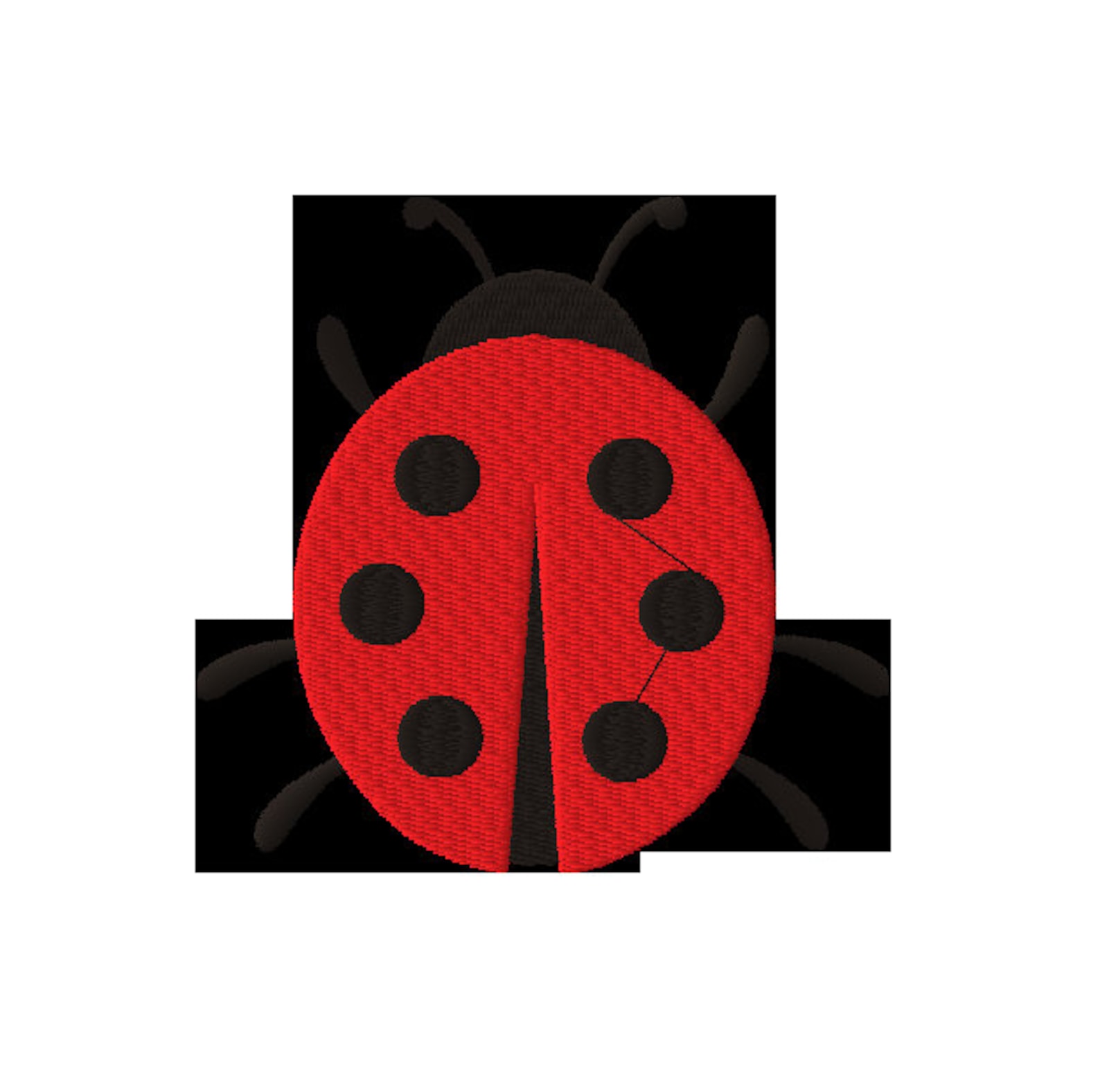 Ladybug Embroidery Design in 10 Sizes Instant Download - Etsy