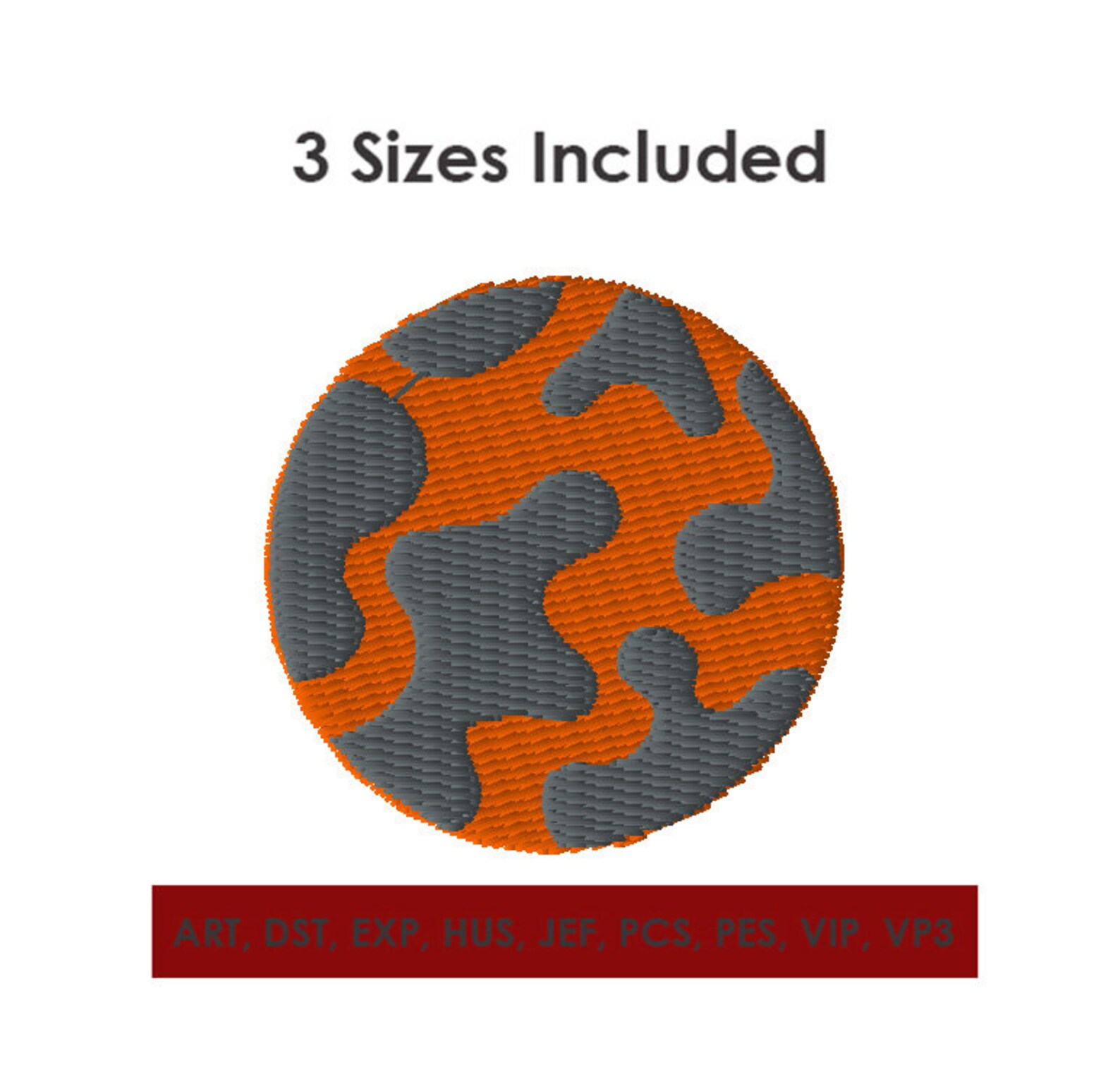 Mars Embroidery Design in 3 Sizes - Instant Download - Etsy