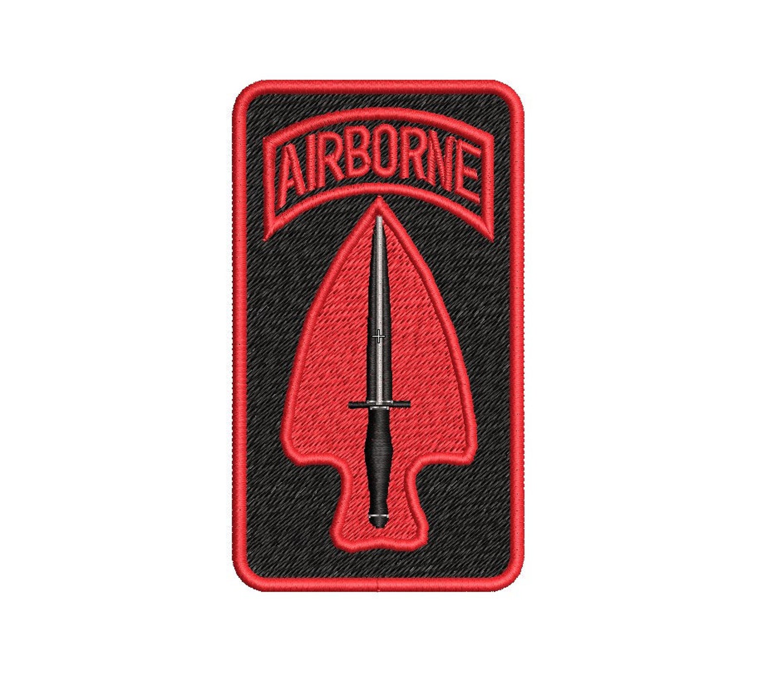 Delta Force Airborne Embroidery Design - Etsy