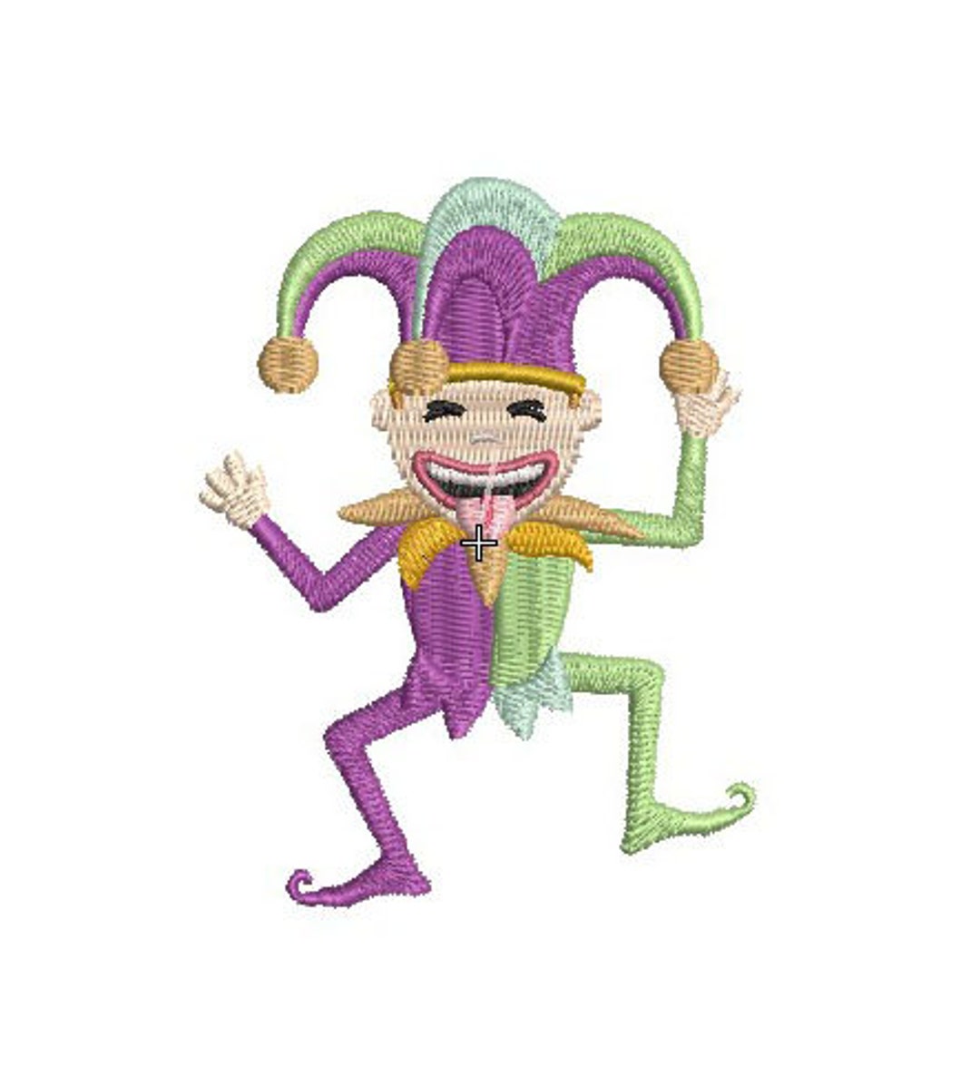 Jester - Machine Embroidery Design in Multiple Formats - Instant ...