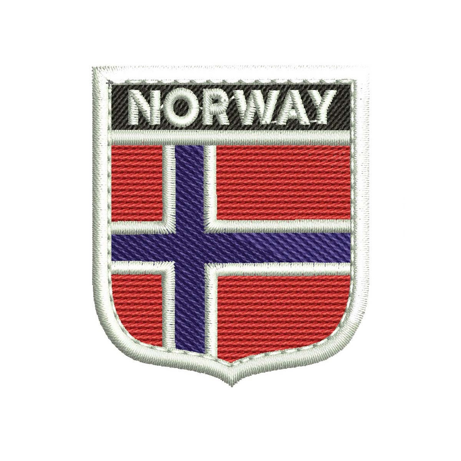 Norway Shield Embroidery Design Download | Etsy