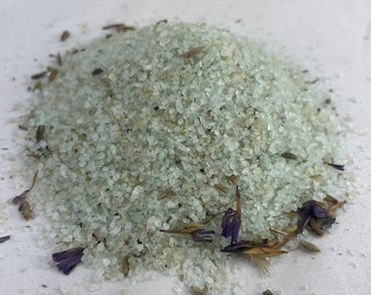 Salt Formation - Salt Crystals - Dyed Light Purple - Home Decor - Etsy