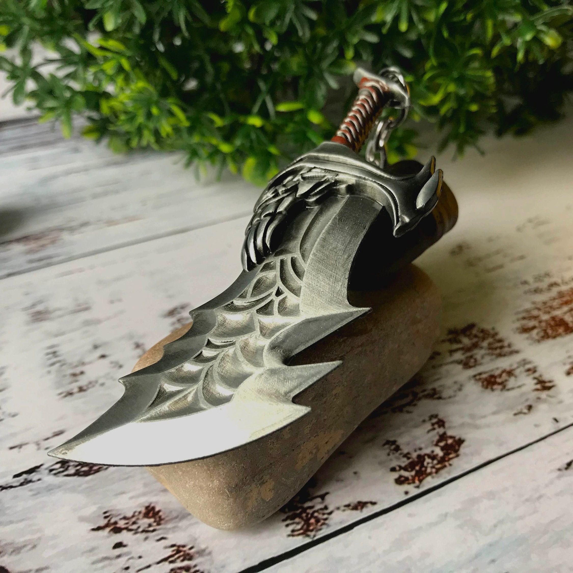 God of War Kratos Blades of Chaos Weapon Keychain Kratos - Etsy