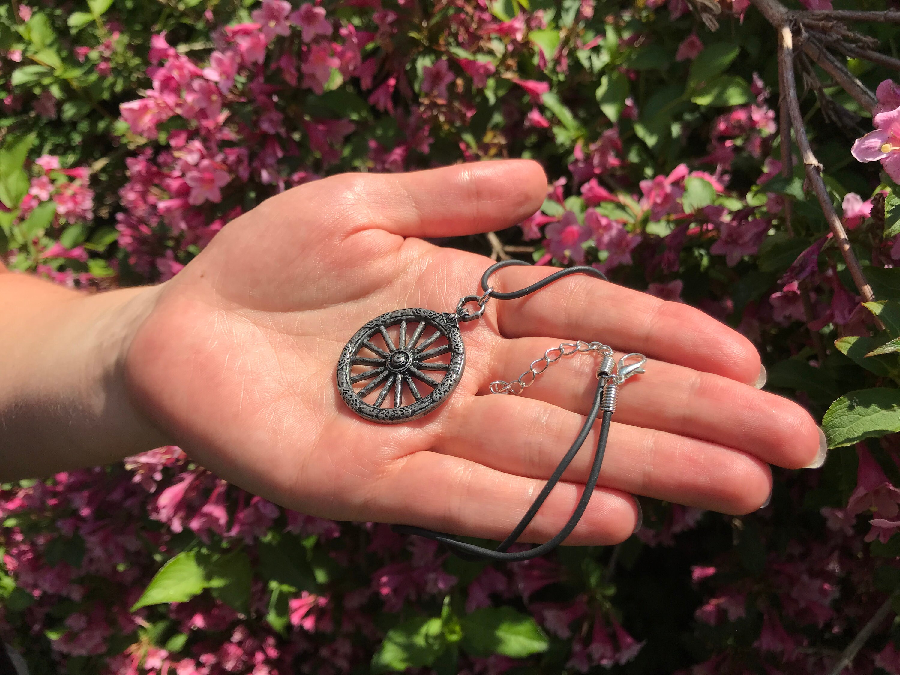 Wheel Hunter Badge Crow Hunter Badge Bloodborne Necklace - Etsy