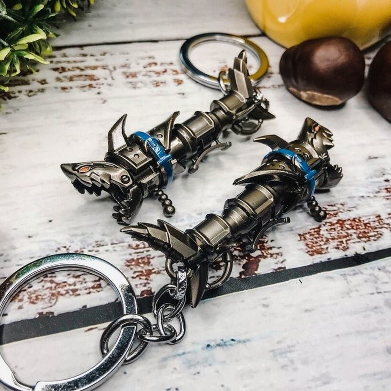 Jinx Bazooka Keychain Inspired Lol Gamer Jinx Key Chain Gift - Etsy