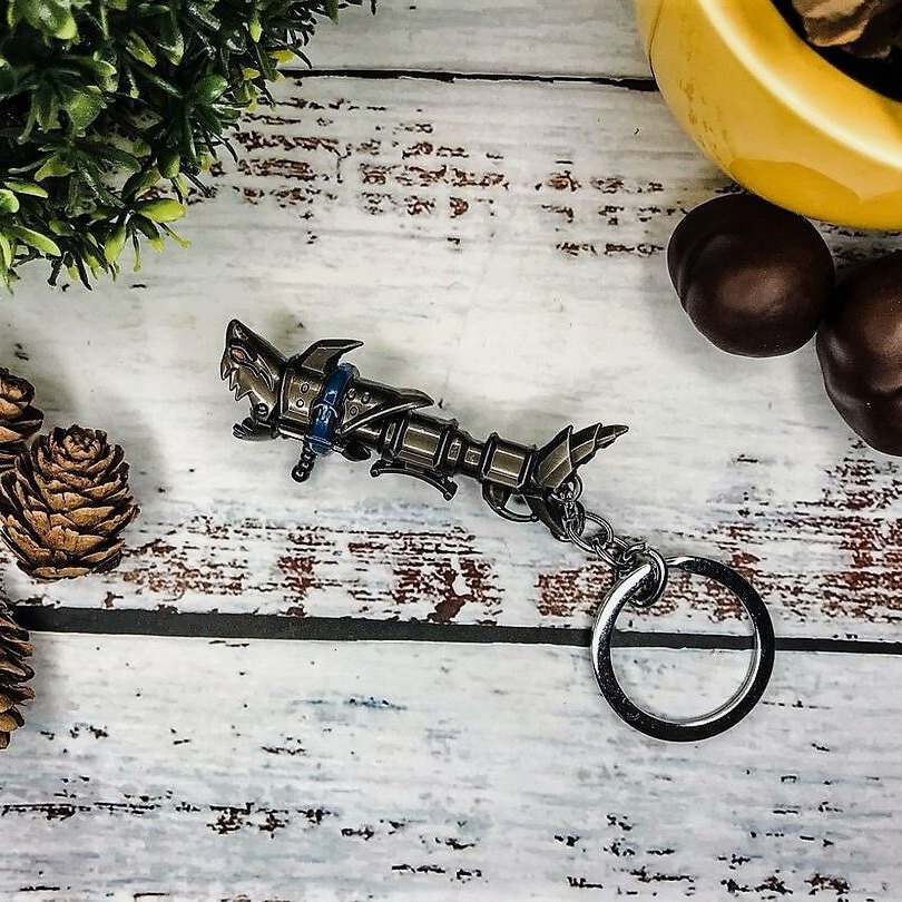 Jinx Bazooka Keychain Inspired Lol Gamer Jinx Key Chain Gift - Etsy