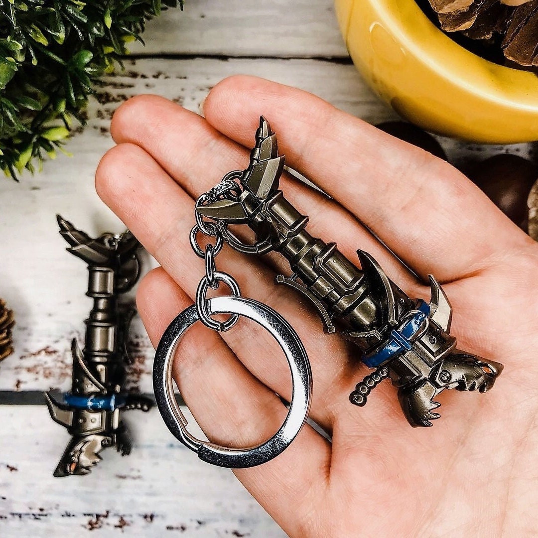 Jinx Bazooka Keychain Inspired Lol Gamer Jinx Key Chain Gift - Etsy