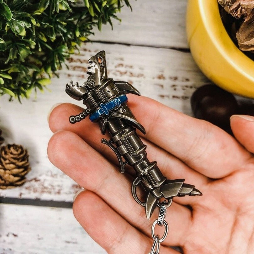 Jinx Bazooka Keychain Inspired Lol Gamer Jinx Key Chain Gift - Etsy