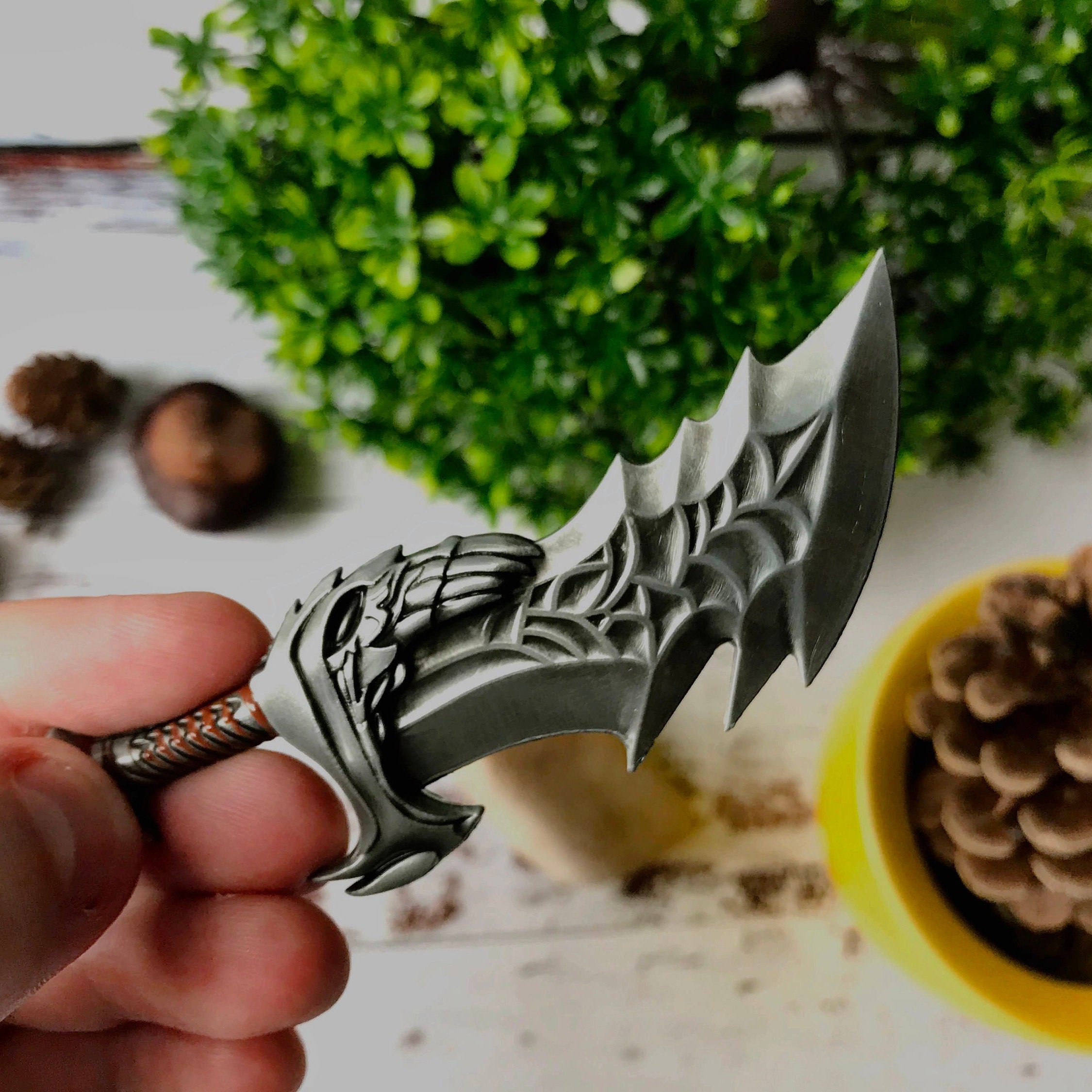 God of War Kratos Blades of Chaos Weapon Keychain Kratos - Etsy