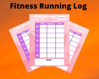 Race Log Template Track Your Running Races and Automatically - Etsy