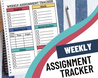 Grade Tracker, Assignment Planner, Assignment Tracker, Student Planner ...