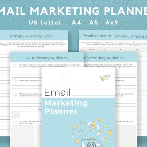 Email Marketing Planner Email Marketing Email Templates - Etsy