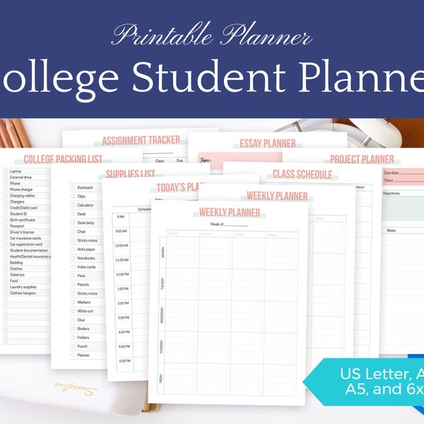Assignment Planner - Etsy