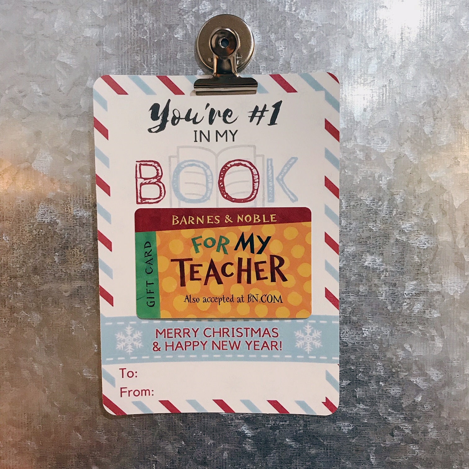 Teacher Gift Card Holders , Printable, Christmas, Holiday, INSTANT ...