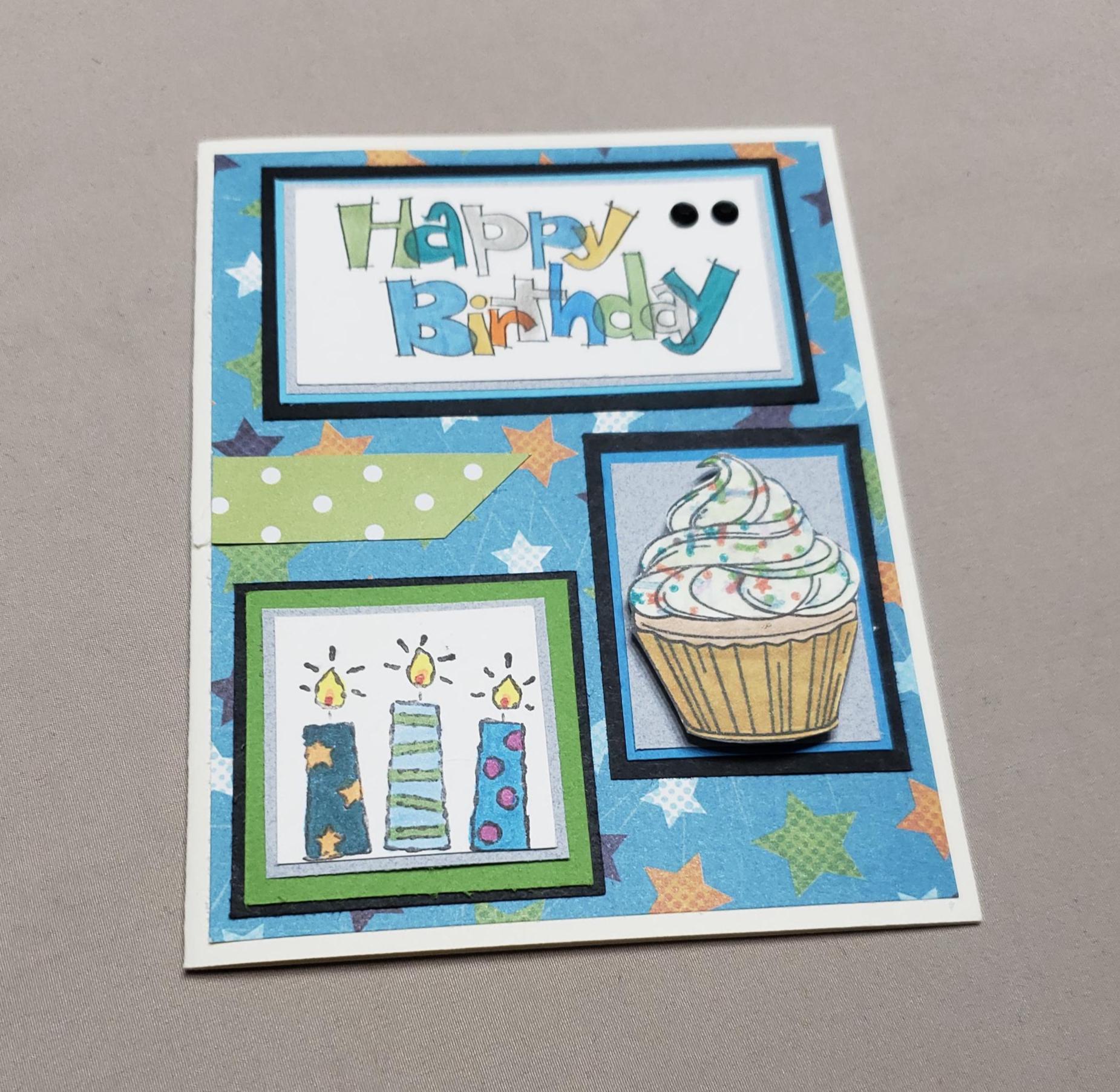 Birthday Card Kit DIY Set of 5 - Etsy