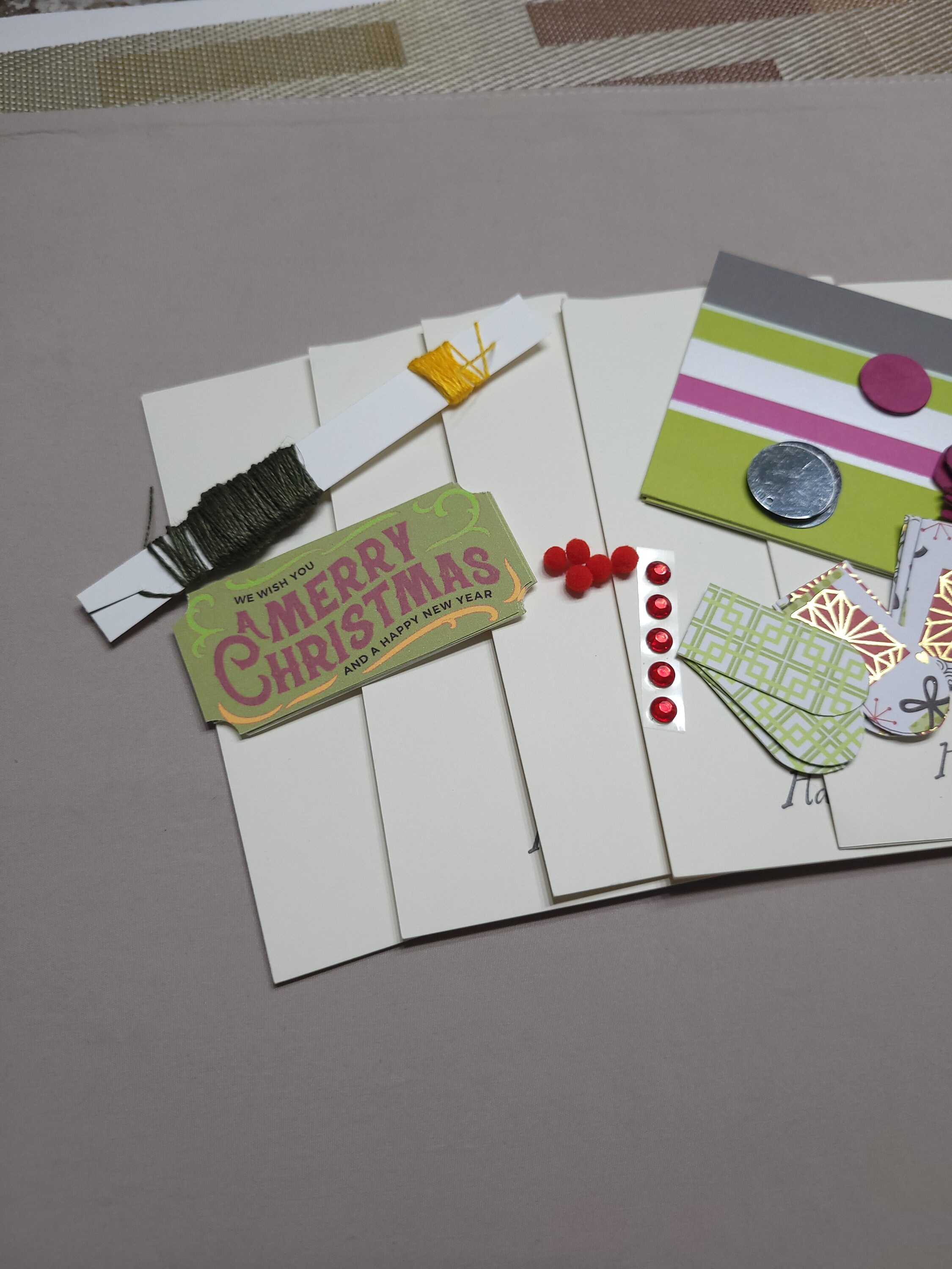 Christmas Card Kit DIY Set of 6 - Etsy