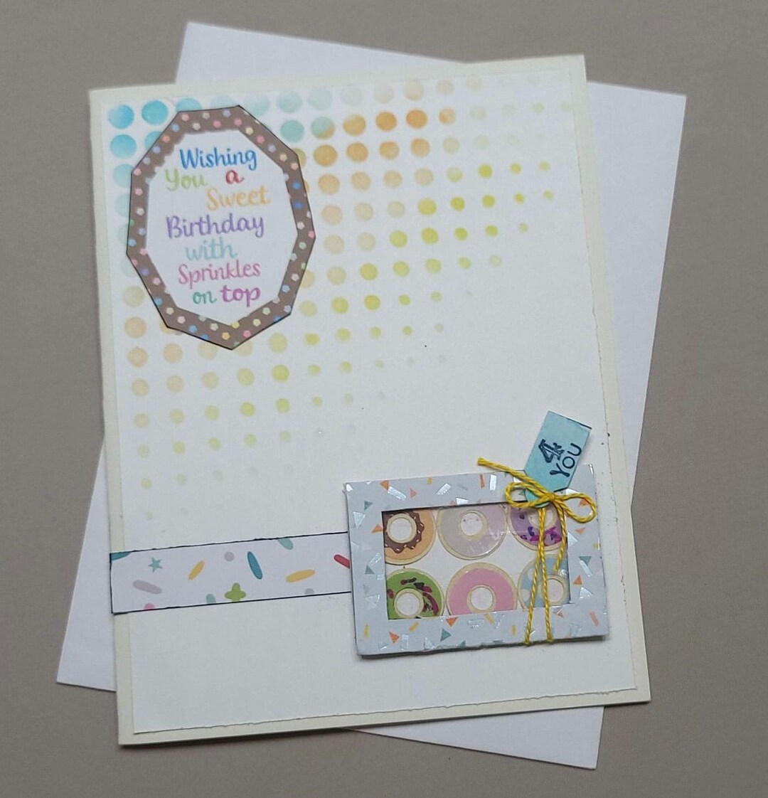 Birthday Card Kit DIY Set of 5 - Etsy