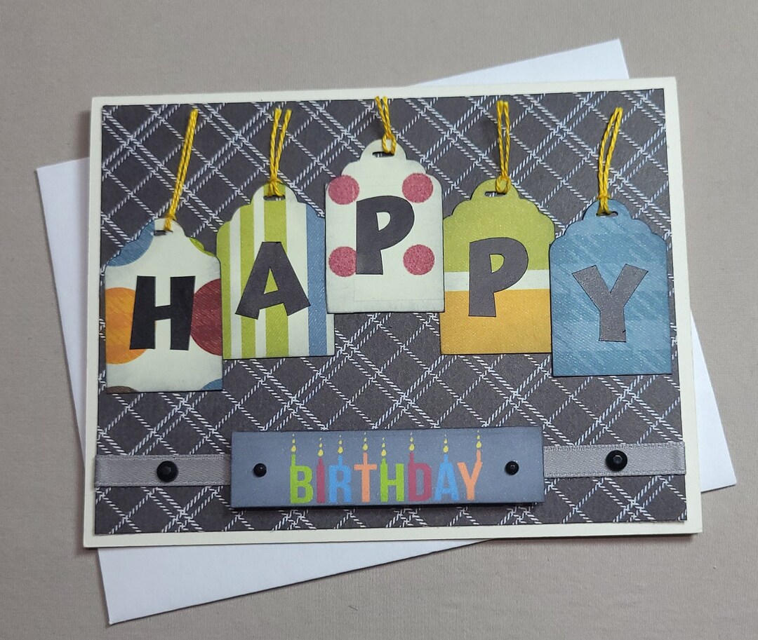 Birthday Card Kit DIY Set of 5 - Etsy
