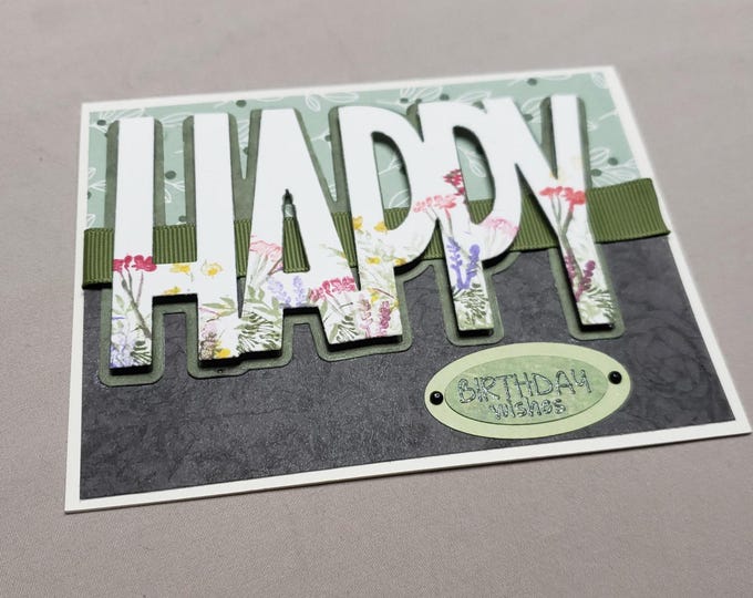 Birthday Card Kit DIY Set of 5 - Etsy