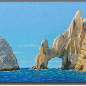 Wall Art Cabo San Lucas Oil Paints - Etsy