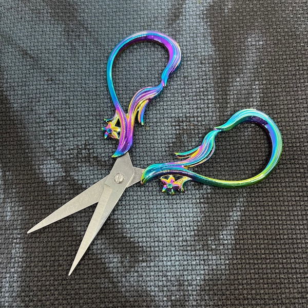 Iridescent Scissors - Etsy