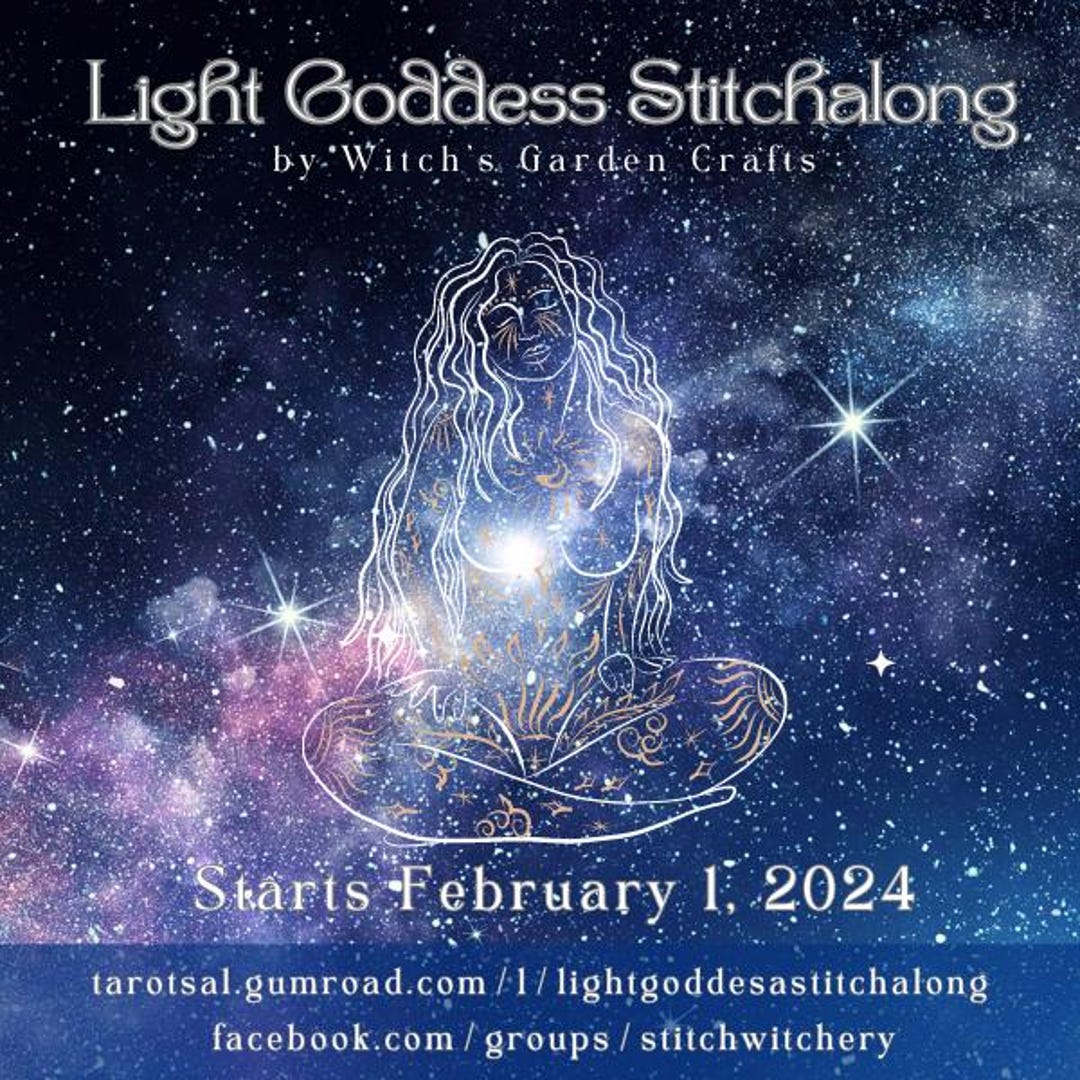 Light Goddess Mystery Stitchalong - Etsy