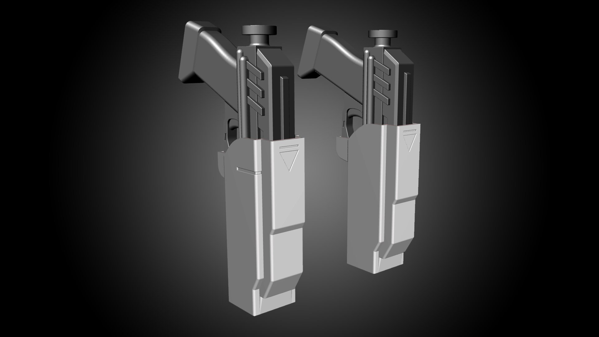 DC-17 Clone Blaster With Holster 3D Model star Wars Movie Realistic - Etsy