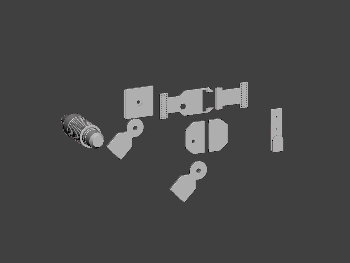 Kanan Jarrus Armor star Wars: Rebels 3D Model - Etsy