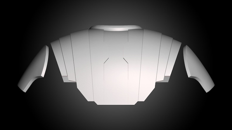 Anakin Skywalker Jedi General Armor (star Wars, Clone Wars, Realistic ...