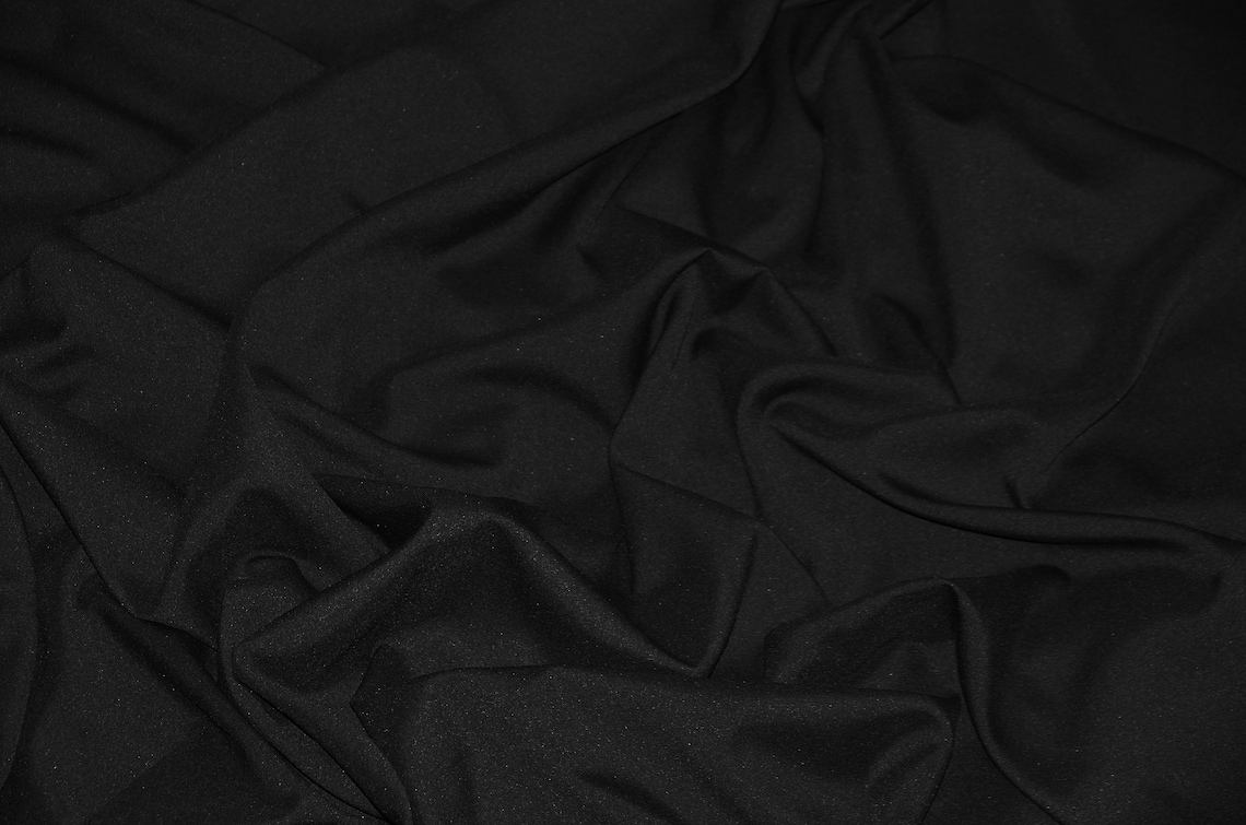 Black Polyester Fabric Sold by the Yard x 60 and | Etsy
