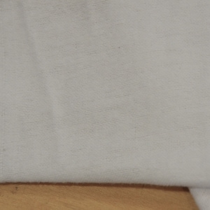 100% Cotton White Flannel Fabric by the Continuous Yard | 60" Wide ...