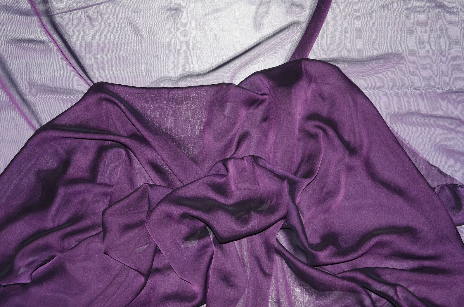 Two Tone Chiffon | 60" Wide Chiffon Fabric | Great for Dresses, Gowns ...