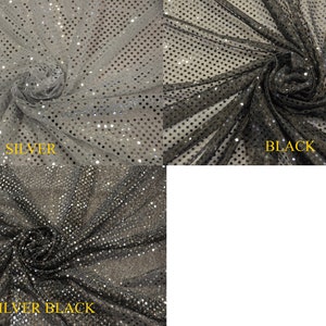 Confetti Dot Sequins | Sequins Fabric Yard X 40" | Glued 3mm Sequins ...