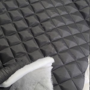 Quilted Polyester Batting Fabric | Padded Quilted Fabric Lining ...