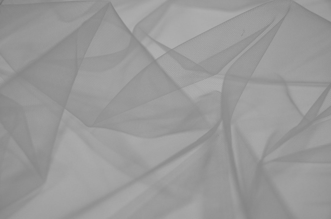 Super Soft Micro Mesh Fabric | Subtle Stretch Tulle Fabric | 60" Wide ...