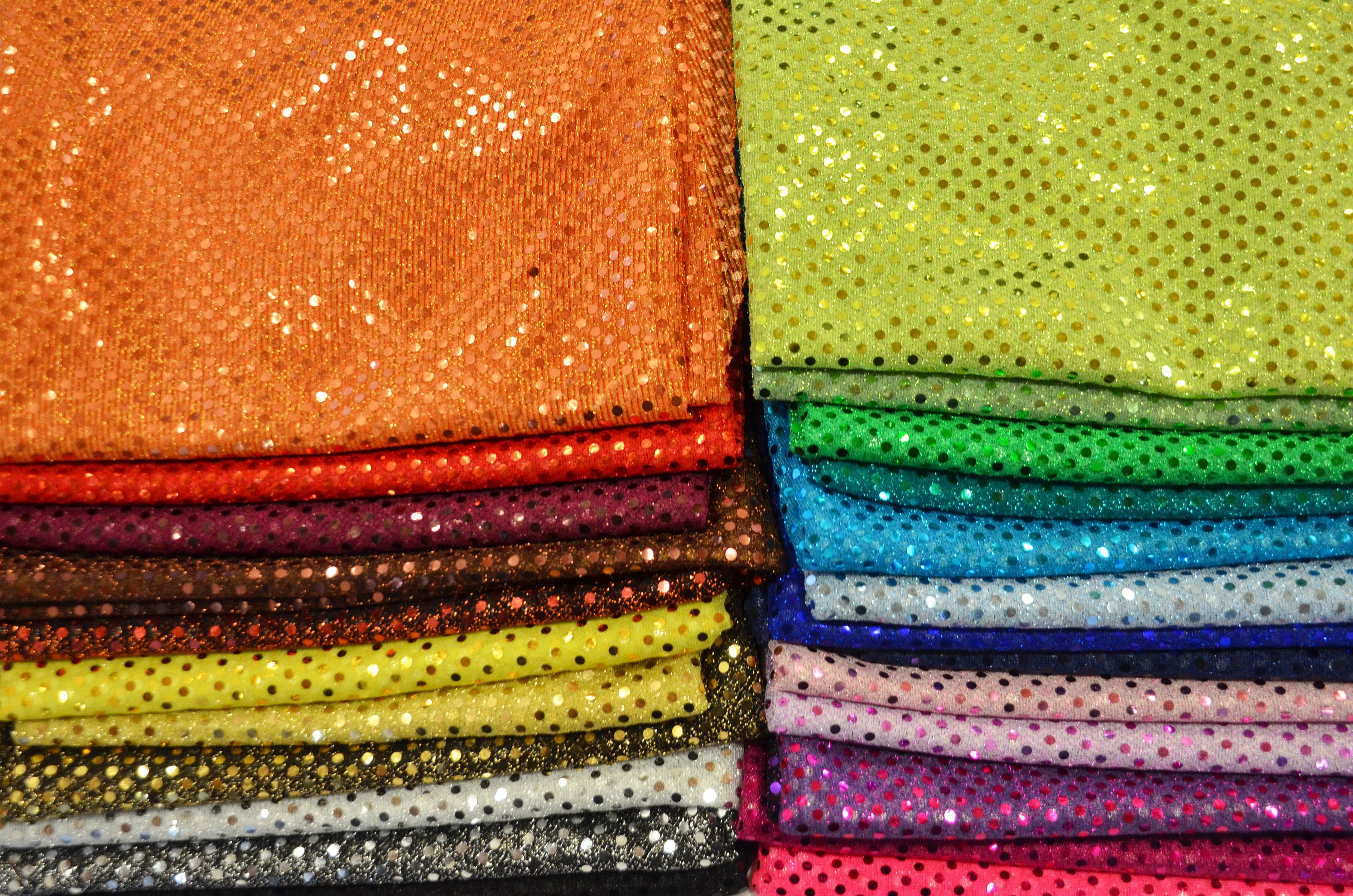 Confetti Dot Sequins | Sequins Fabric Yard X 40" | Glued 3mm Sequins ...