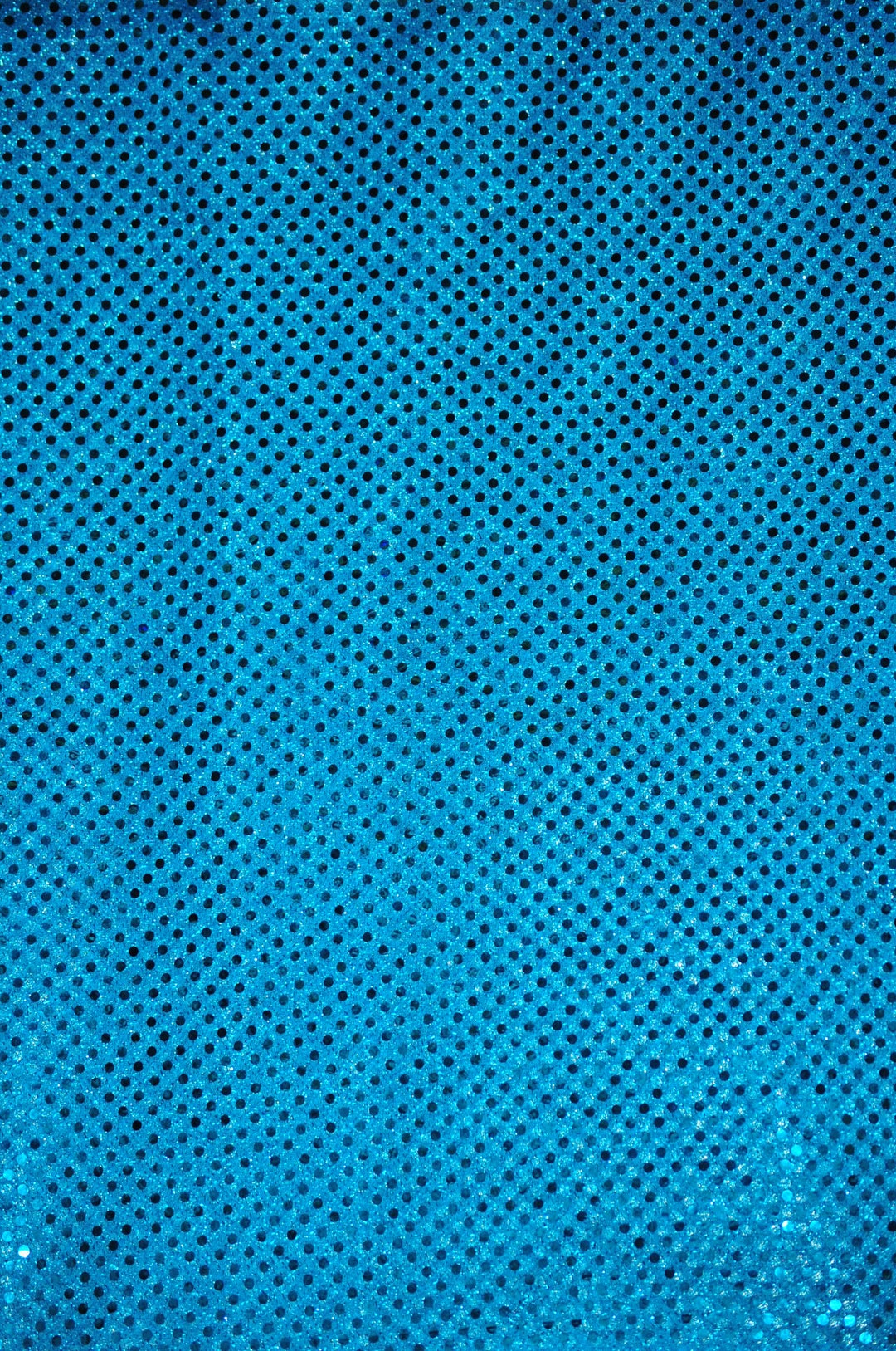 Turquoise Confetti Dot Sequins Sequins Fabric Yard X - Etsy