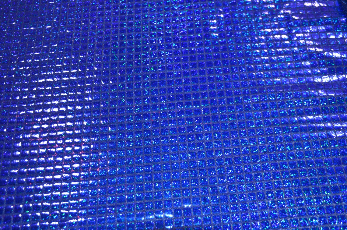 Hologram Square Sequins Fabric Holographic Quad Sequins | Etsy