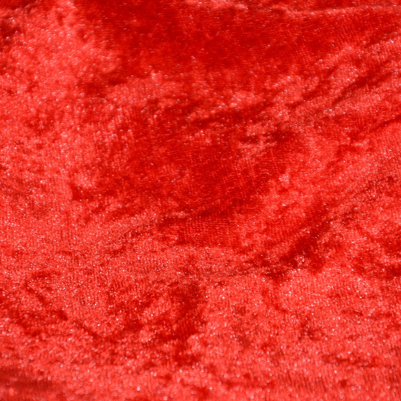 Red Velvet Fabric - Etsy