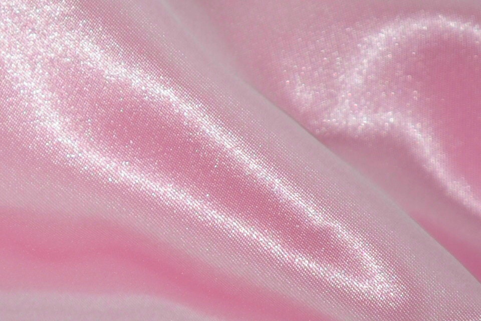Pink Shiny Bridal Satin Fabric Heavy Shiny Bridal Satin - Etsy