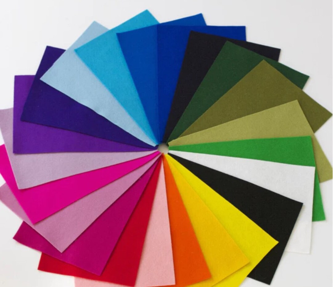 Felt Fabric by the Yard X 72" Wide | Premium Craft Felt | Recycled ...