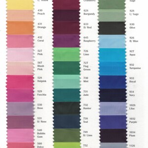 White Polyester Lining Fabric by the Yard Over 50 Colors 60 Wide Dress ...