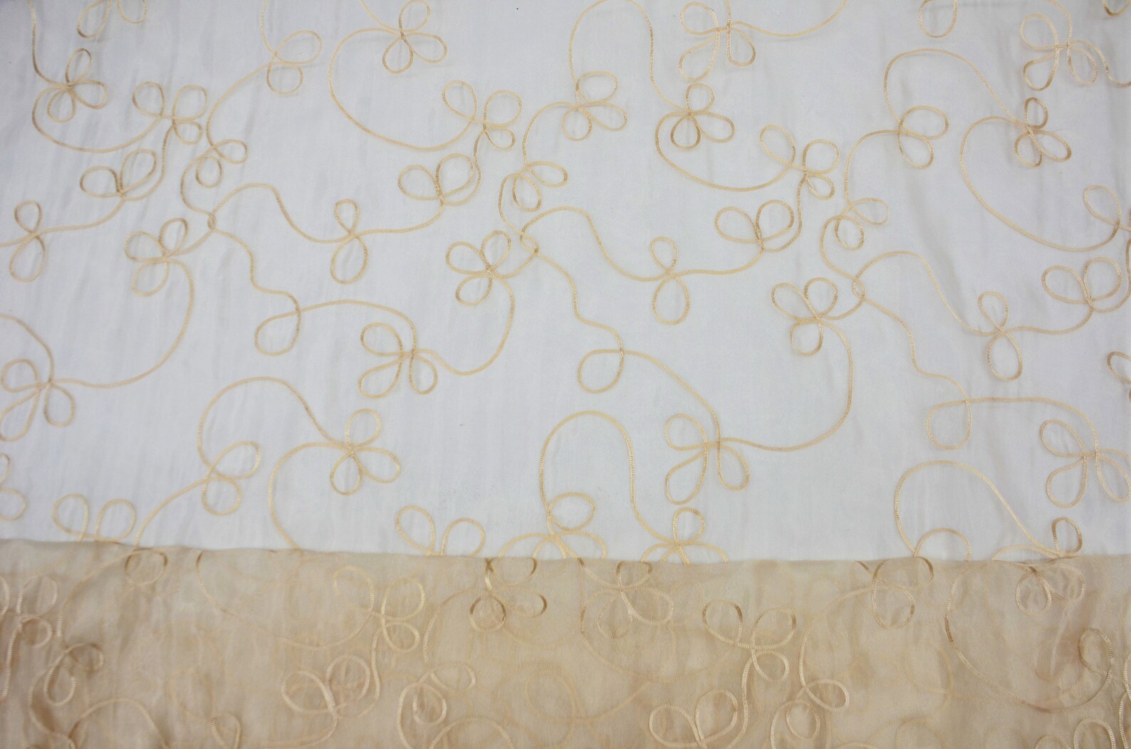 Sheer Embroidery Fabric | Organza Embroidery | Fantasia Sheer ...