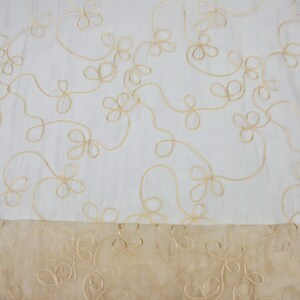 Sheer Embroidery Fabric | Organza Embroidery | Fantasia Sheer ...