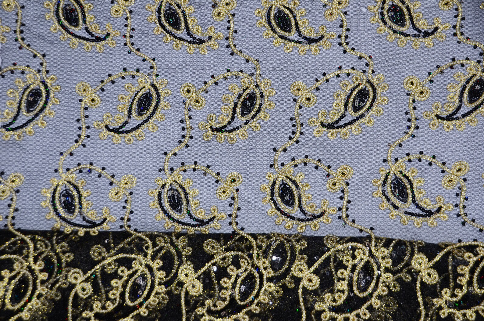 Pink Coco Paisley Fabric by the Yard Paisley Lace With | Etsy