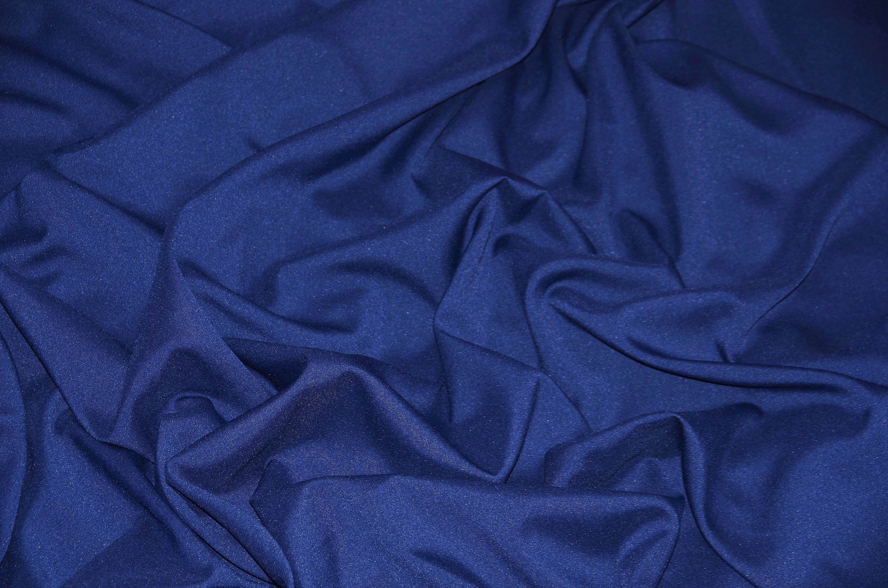 Navy Blue Polyester Fabric Sold by the Yard x 60 and | Etsy