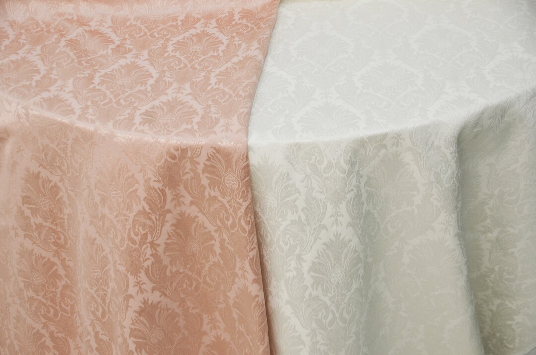 Vintage Damask Fabric | Damask Brocade Fabric | 58" Wide | Drapery ...