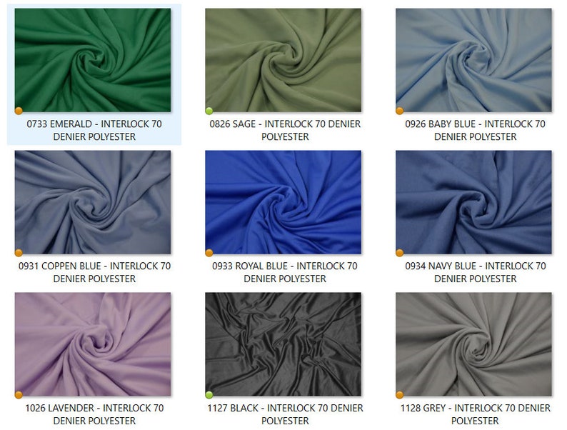Soft Knit Interlock Lining for Dresses | Polyester Interlock Fabric ...
