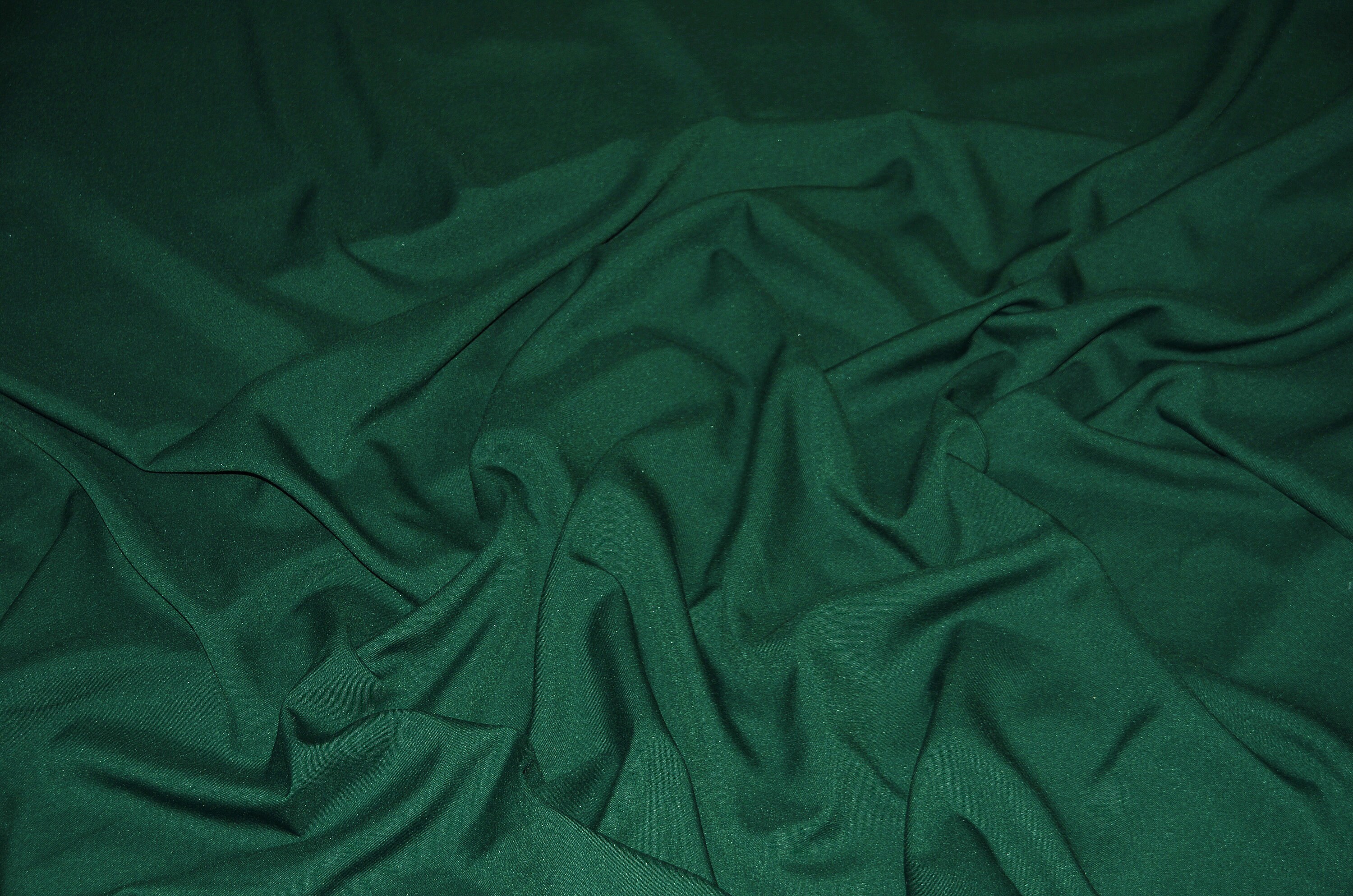 Hunter Green Polyester Fabric Sold by the Yard X 60 & - Etsy